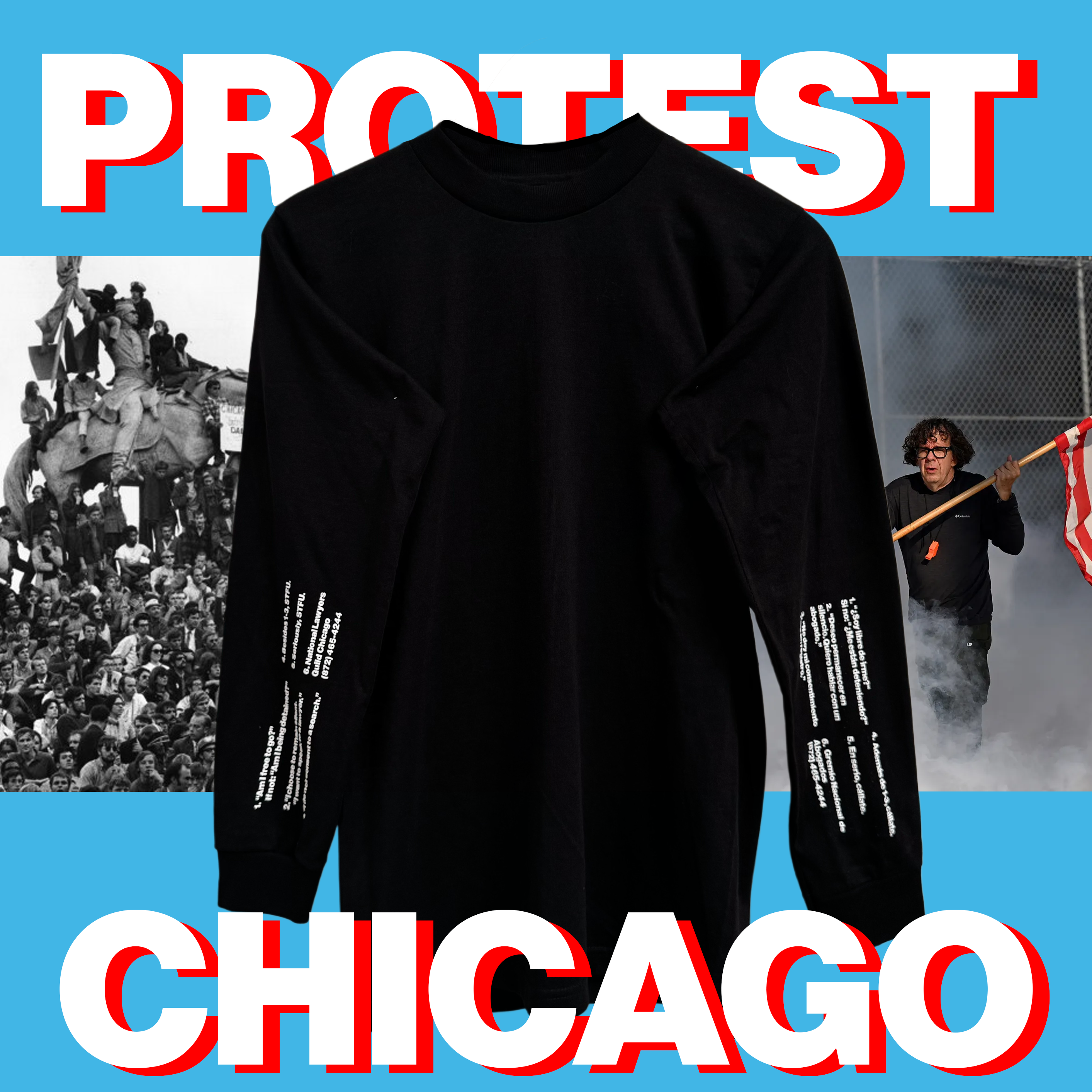 THE PROTEST TEE (CHICAGO EDITION) – The Cola Corporation